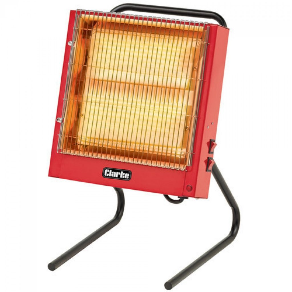 Red Rad Heater – Low Level 110V – Alpine Hire